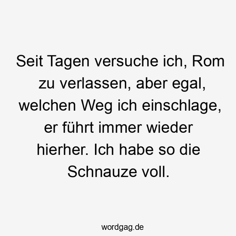 Das Problem ist ja nicht, dass man einen leichten Knall hat. Das Pr...